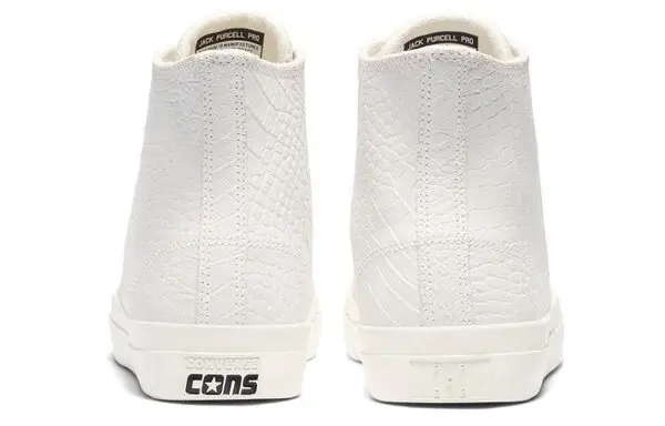CONVERSE Pop Trading Company X Jack Purcell High 'egret - White