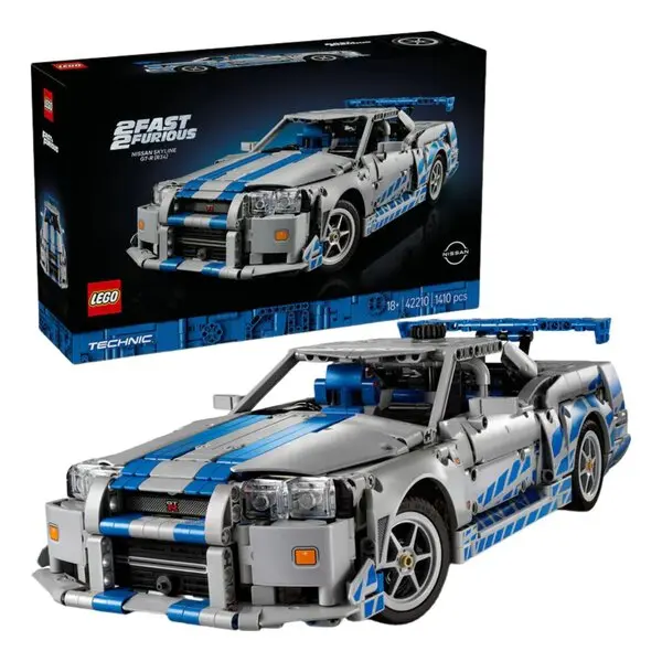 Lego Technic 2 Fast 2 Furious Nissan Skyline Gt-r - Multi-color