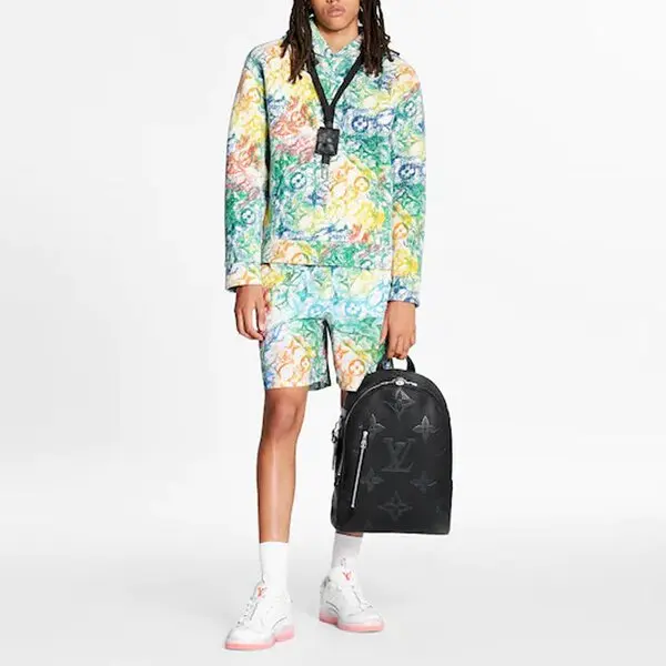 LOUIS VUITTON Suede Hoodie