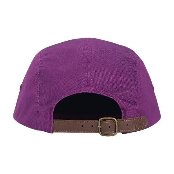 Supreme Ss26 Washed Chino Twill Camp Cap - Purple