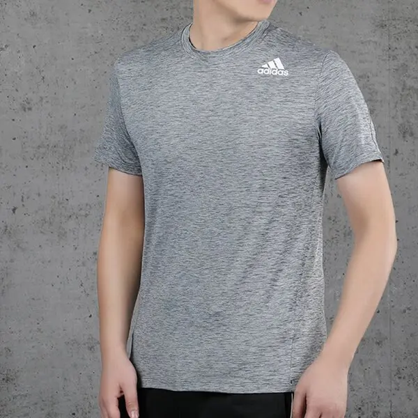 Adidas Training Sports Short Sleeve Tee 'light Grey
