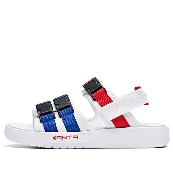 ANTA Life Series Sandals - White/blue/red