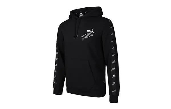 PUMA Amplified Hooded Fleece With Printed Detailing