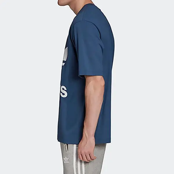 Adidas Originals Sports Round Neck Short Sleeve - Blue