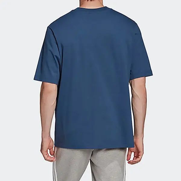 Adidas Originals Sports Round Neck Short Sleeve - Blue