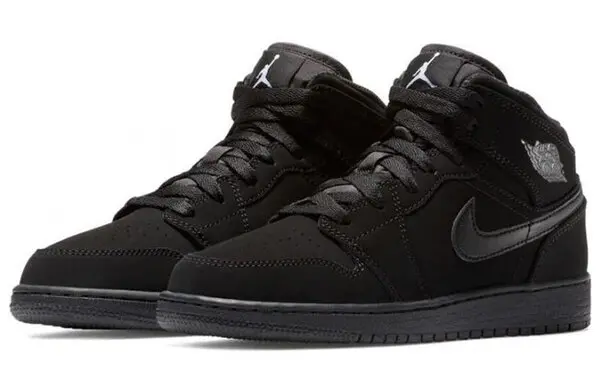 JORDAN 1 Mid Sneakers - Black