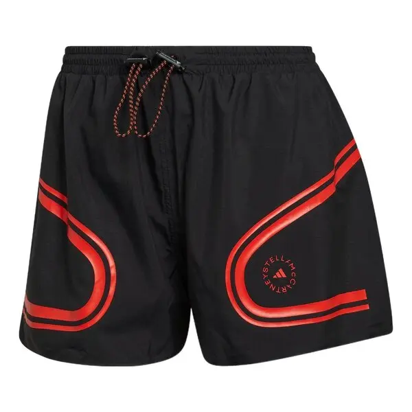 Adidas By Stella Mccartney Truepace Running Shorts - Black/red