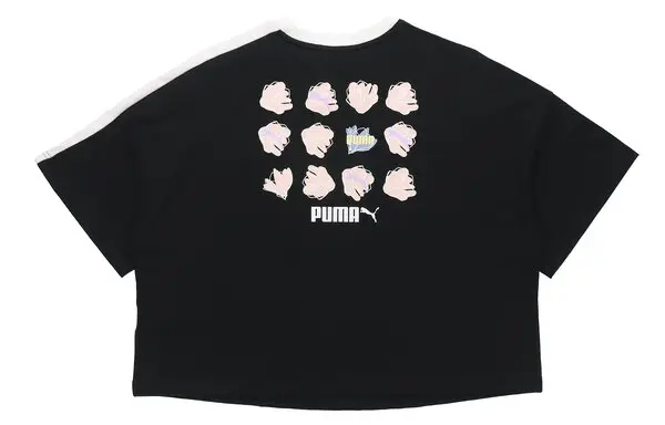 PUMA Printed Round Neck T-shirt