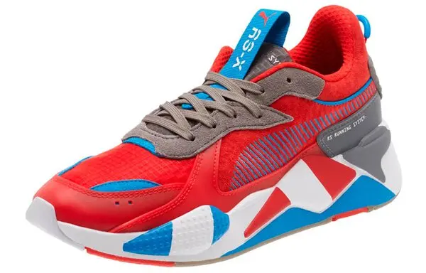 PUMA Rs-x Retro High-top Sneakers - Red/blue
