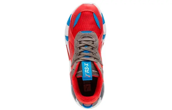 PUMA Rs-x Retro High-top Sneakers - Red/blue