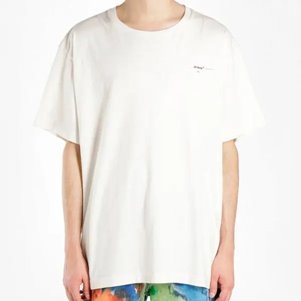 Off-White Colored Arrows Short Sleeve Oversize Tee