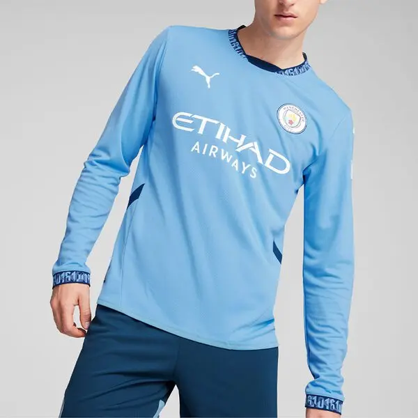PUMA Manchester City 24/25 Home Long Sleeve Jersey