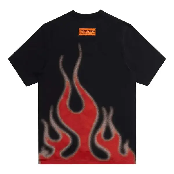 Heron Preston Ss23 Heron Law Flames T-shirt
