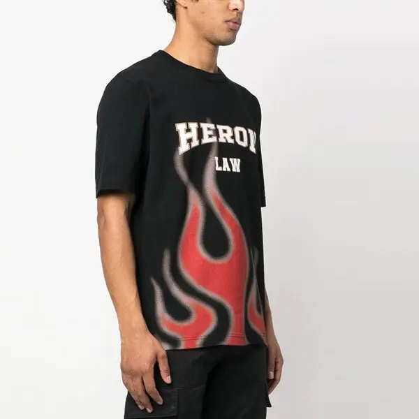Heron Preston Ss23 Heron Law Flames T-shirt