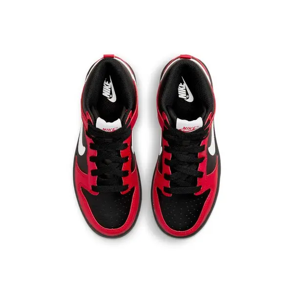 Nike Dunk High Sneakers - Black/red