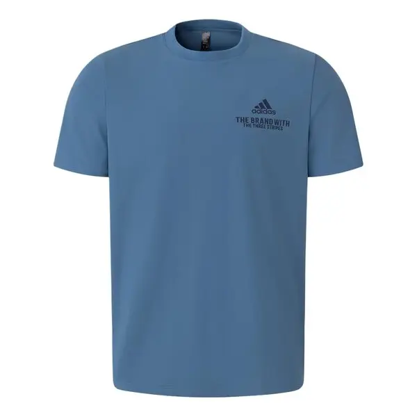 Adidas Functional Graphic T-shirt Asia Sizing - Blue
