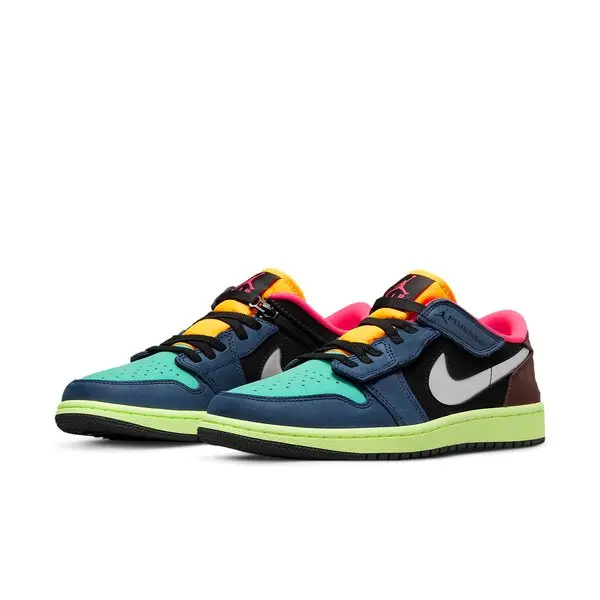 JORDAN 1 Low Flyease 'tokyo Bio Hack - Blue/black/brown