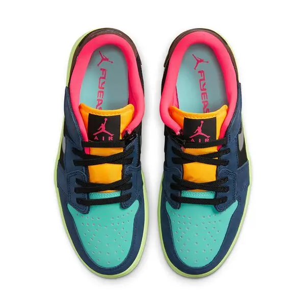 JORDAN 1 Low Flyease 'tokyo Bio Hack - Blue/black/brown