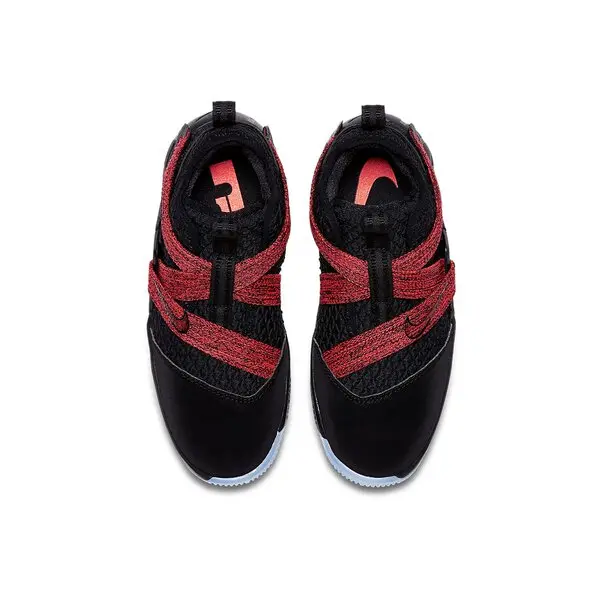 Nike Lebron Soldier 12 Basketball Shoes - Black/red