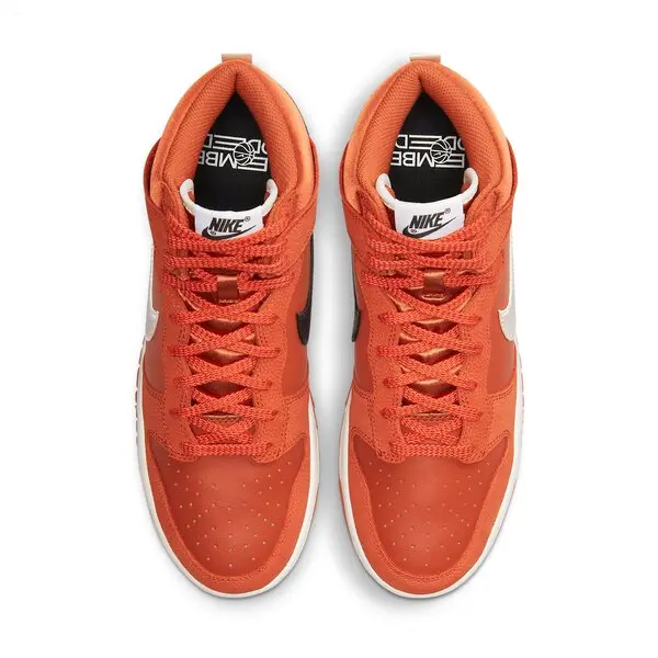 Nike Dunk High Emb 'all Star Weekend 2022' Sneakers - Orange/sail/black
