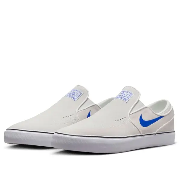 Nike Janoski+ Slip Sneakers - Summit White/hyper Royal