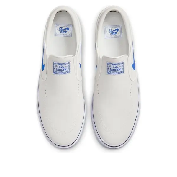 Nike Janoski+ Slip Sneakers - Summit White/hyper Royal