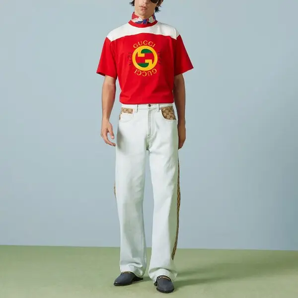 Gucci Cotton Jersey T-shirt With Print