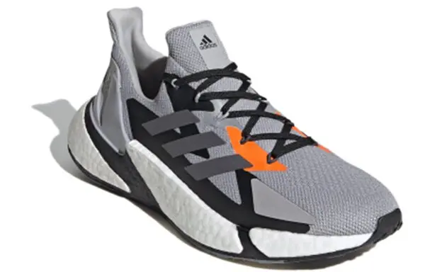 Adidas X9000l4 Athletic Sneakers - Gray/black/orange