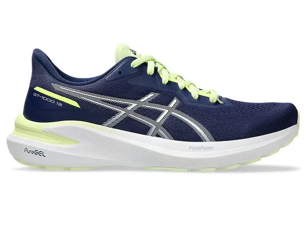 Asics Gt-1000 13 Athletic Sneakers - Navy/grey/white