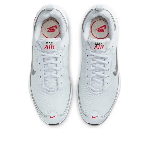 Nike Max Ap Sneakers - Grey/red/metallic Silver