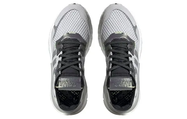 Adidas Nite Jogger Sneakers - Grey/silver/volt