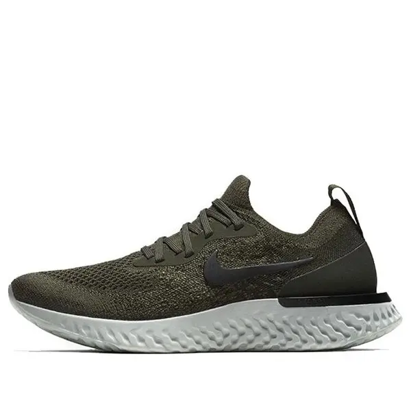 Nike Epic React Flyknit "olive" Sneakers - Cargo Khaki