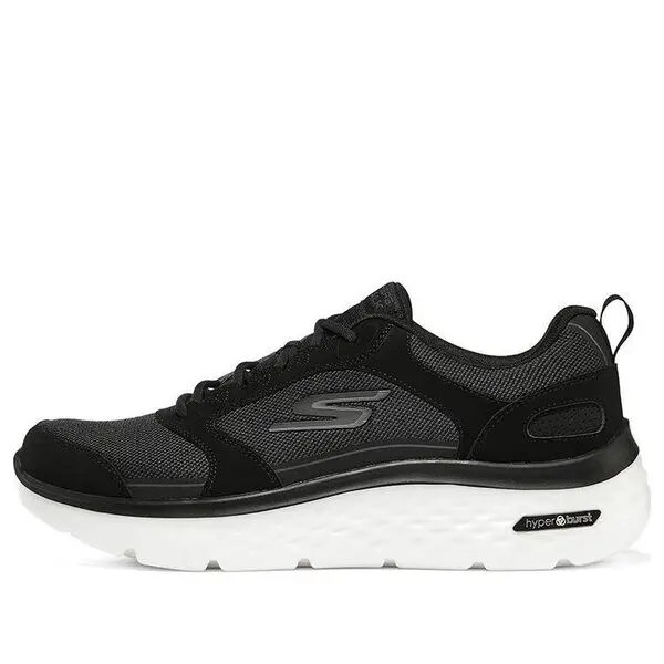 Sketchers Go Walk Hyper Burst Athletic Sneakers - Black/grey