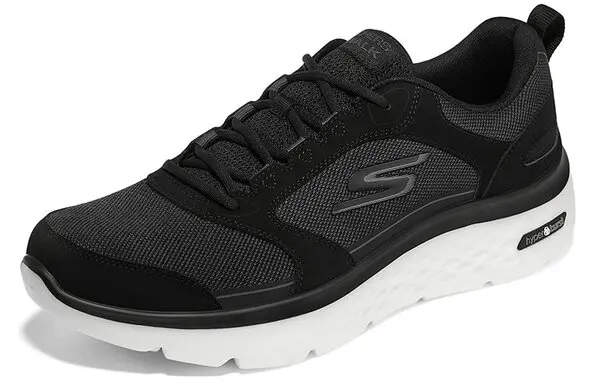 Sketchers Go Walk Hyper Burst Athletic Sneakers - Black/grey