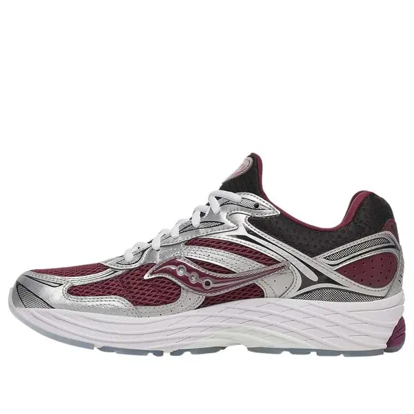 Saucony Progrid Omni Socktop Athletic Sneakers - Maroon/black