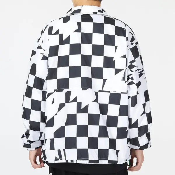 Adidas Reversible Jacket With Checkerboard Print