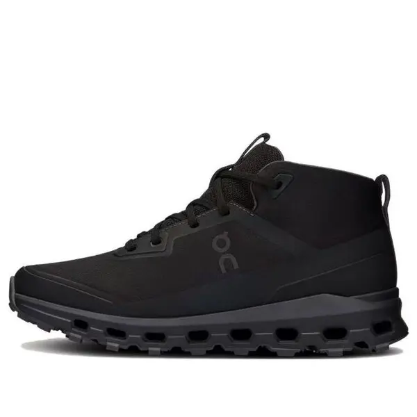 On Cloudroam Waterproof Athletic Shoes - Black