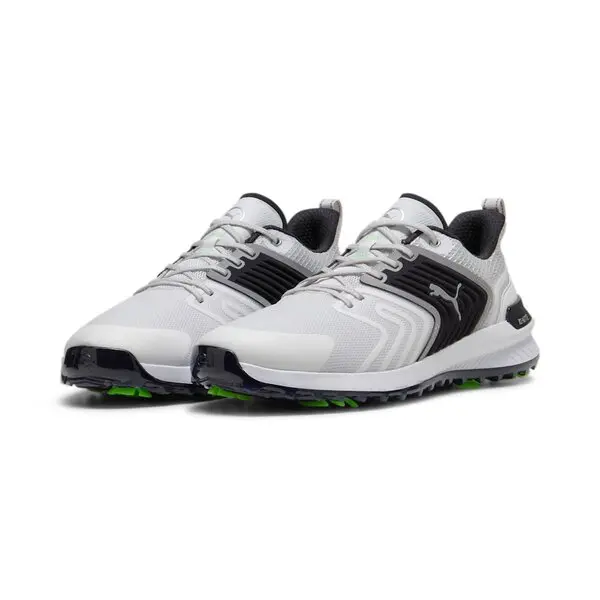 PUMA Ignite Golf Shoes - Feather Grey/black