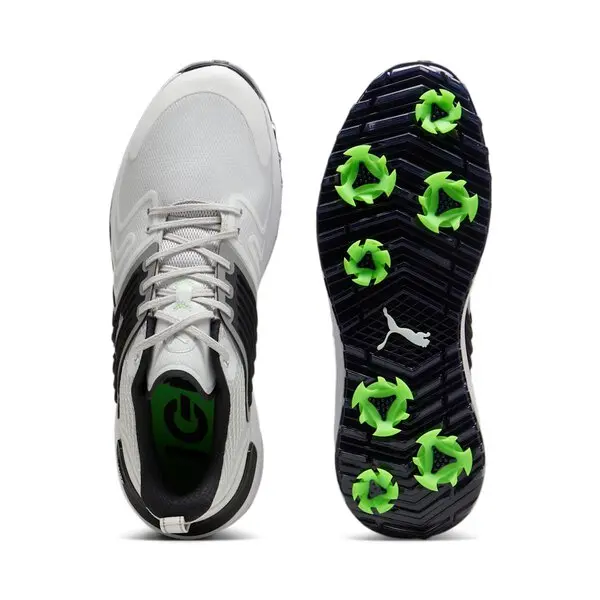 PUMA Ignite Golf Shoes - Feather Grey/black