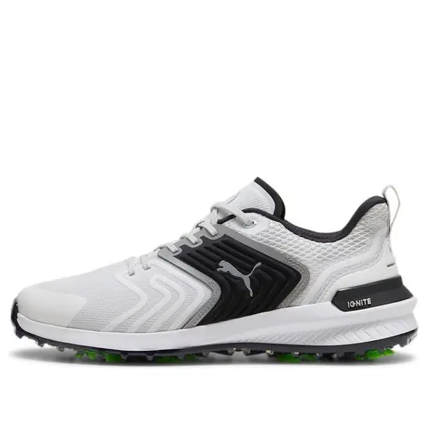 PUMA Ignite Golf Shoes - Feather Grey/black
