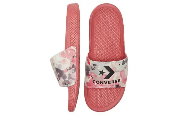 CONVERSE Chuck Taylor All Star Slide Slippers - Pink/blue