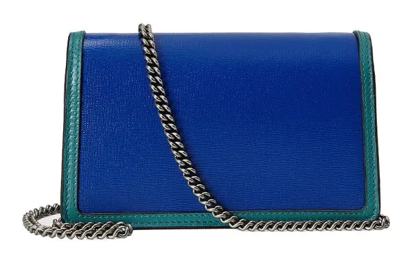 Gucci Dionysus Super Mini Shoulder Bag - Bluemulti-colorgreen
