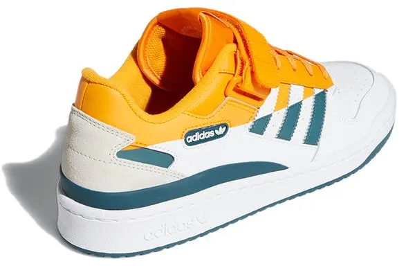 Adidas Forum Low Premium Sneakers - White/blue/yellow
