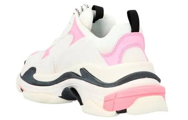Balenciaga Triple S Sneakers - White/pink/black