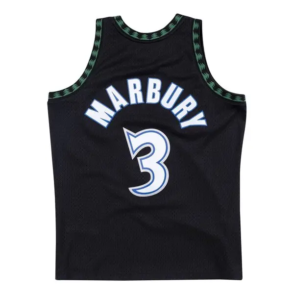 Mitchell & Ness Nba Minnesota Timberwolves 1997-98 Swingman Jersey Stephon Marbury 3