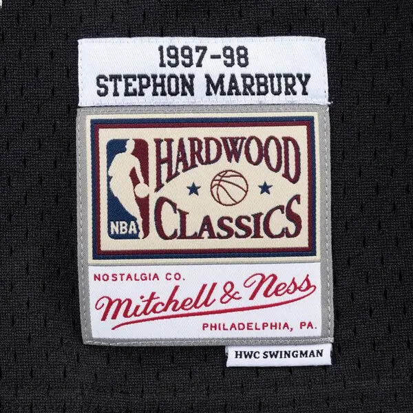 Mitchell & Ness Nba Minnesota Timberwolves 1997-98 Swingman Jersey Stephon Marbury 3
