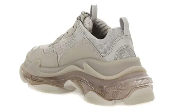 Balenciaga Triple S Sneaker Clear Sole - White