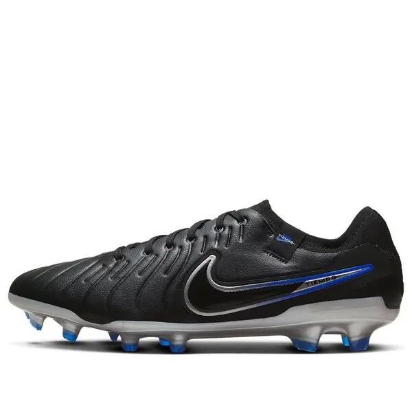 Nike Tiempo Legend Pro Firm-ground Low-top Football Boot 'black - Black/blue
