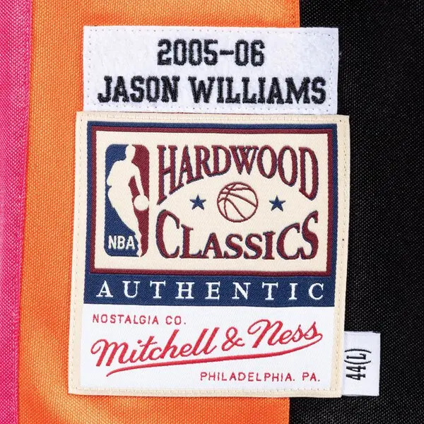 Mitchell & Ness X Nba Miami Heat 2005-06 Jason Williams Jersey - Black
