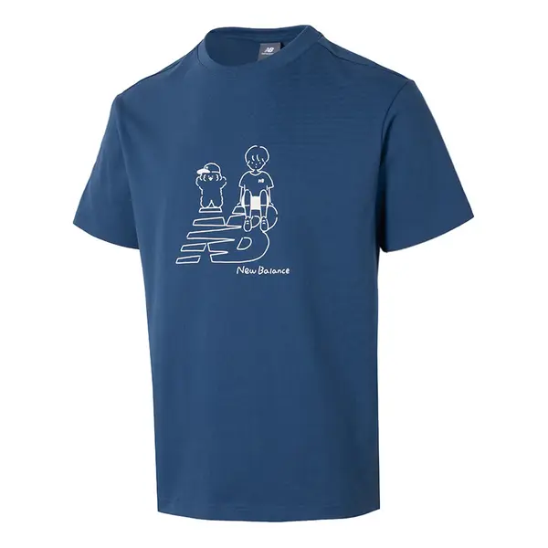 NEW BALANCE X Noritake Graphic T-shirt - Navy